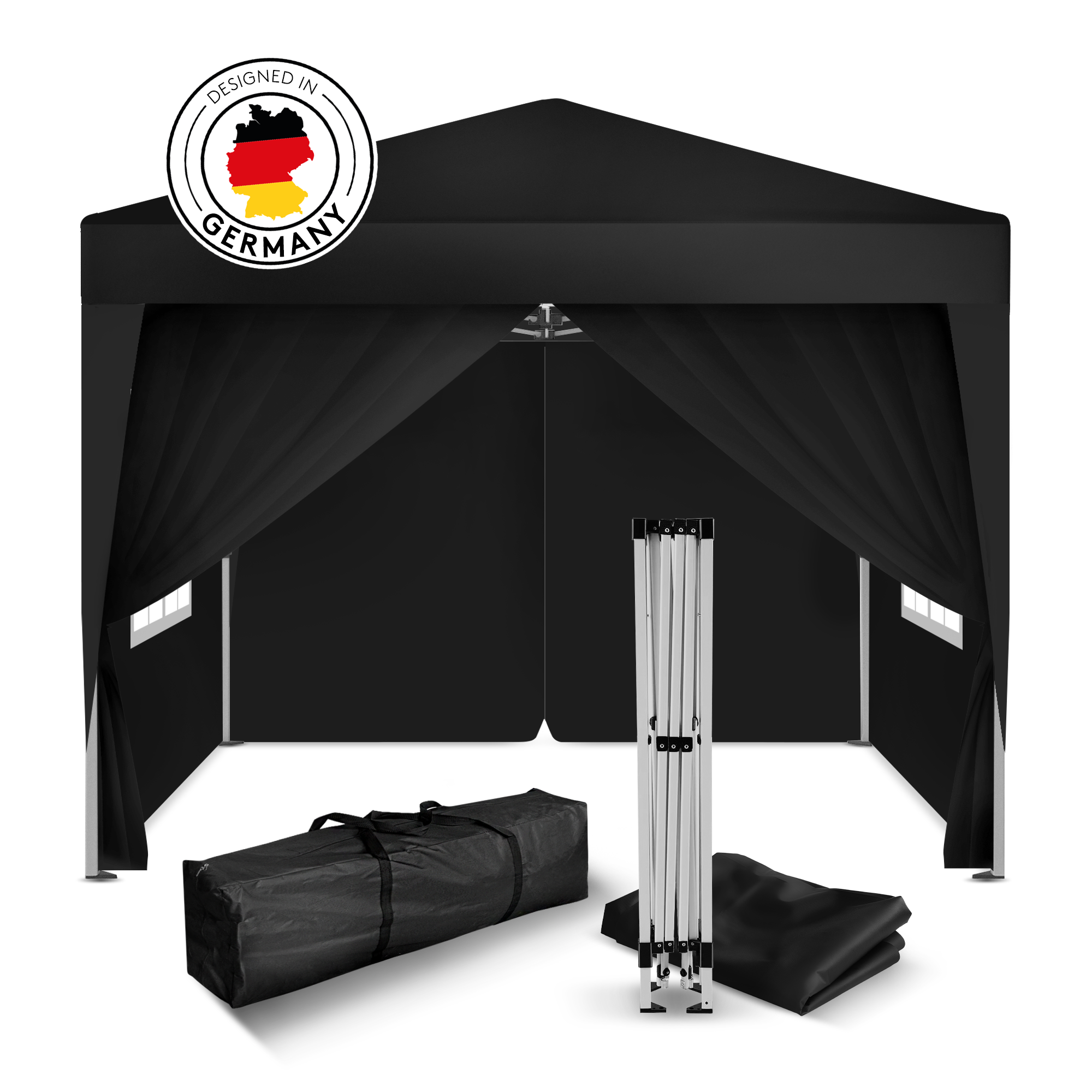Faltpavillon 2x2 m ohne Seitenteile – Kronenburghandel